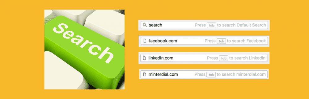 Press Tab To Search: Tab Shortcut In Chrome Browser Address Bar ...